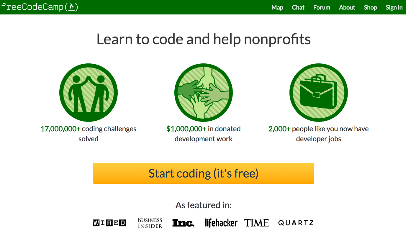 Free Code Camp - Startup Collections
